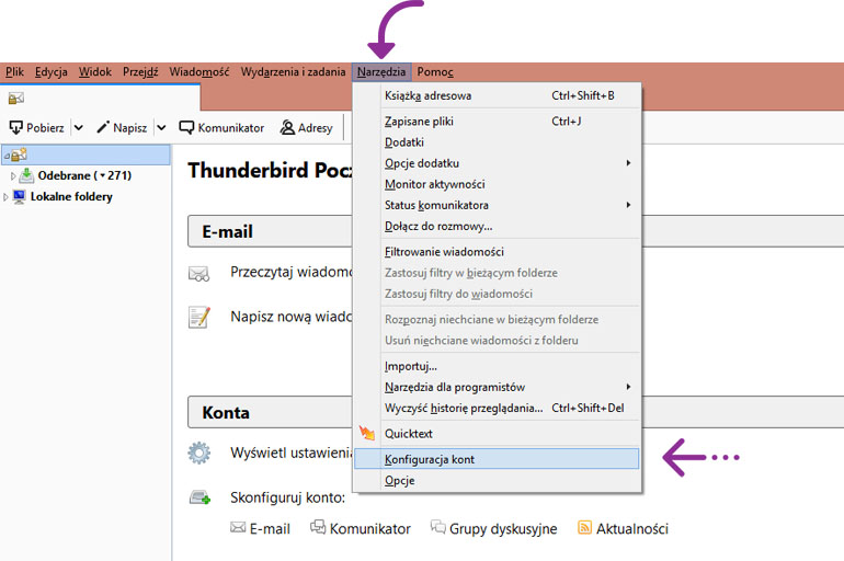 Konfiguracja konta pocztowego w Mozilla Thunderbird - Blog Firmowy - MinisterstwoReklamy.pl